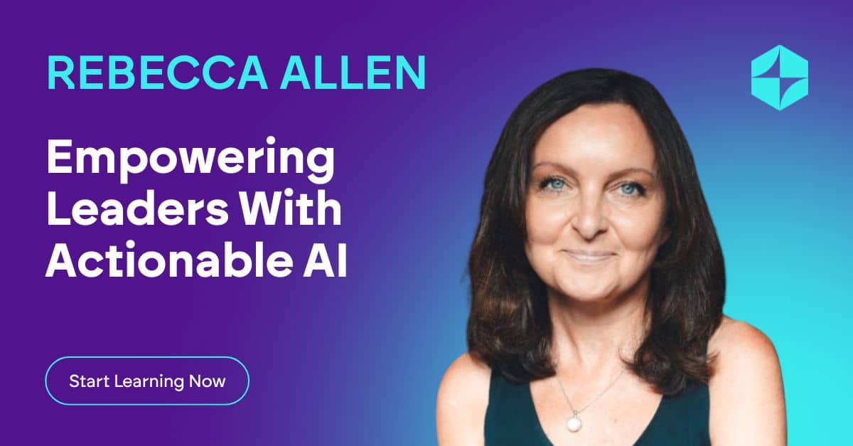 Rebecca Allen - The Gen AI Academy