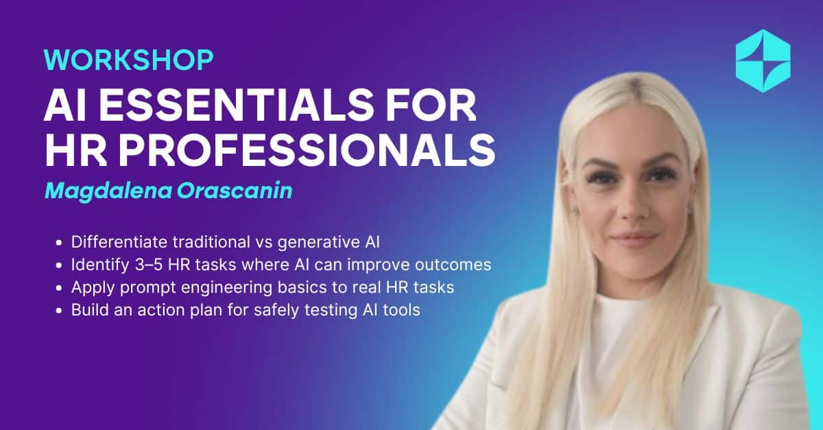 AI Essentials For HR Professionals - The Gen AI Academy